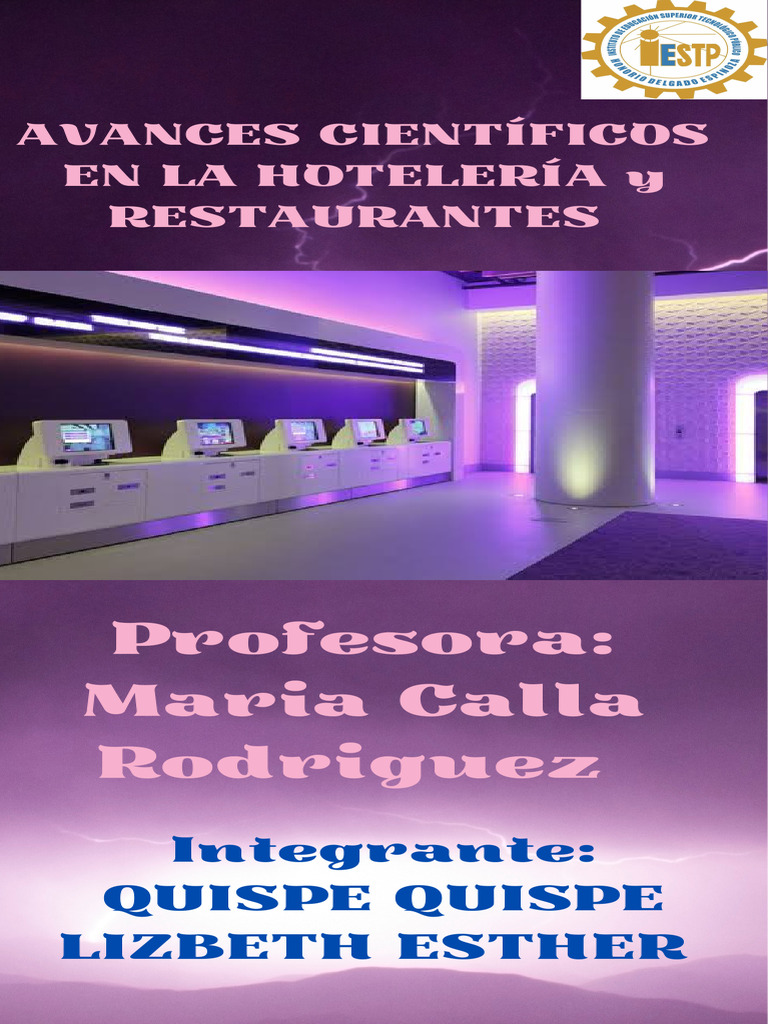 1CP-Quispe Quispe Lizbeth Esther | PDF | Cocinando | Robot