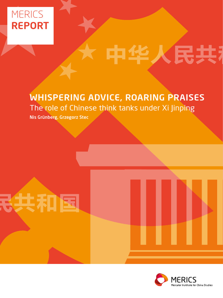 Chinese Think Tanks (26 P.) | Download Free PDF | Think Tank | China