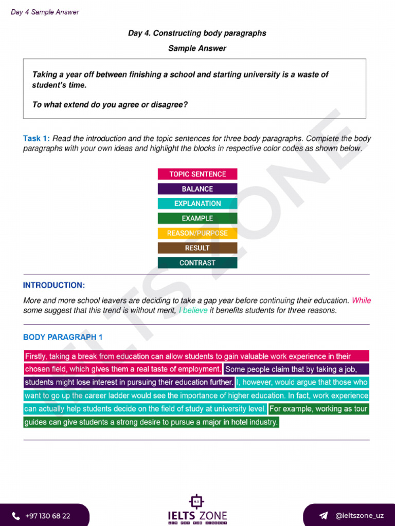 Day 4 - Sample Answer | PDF