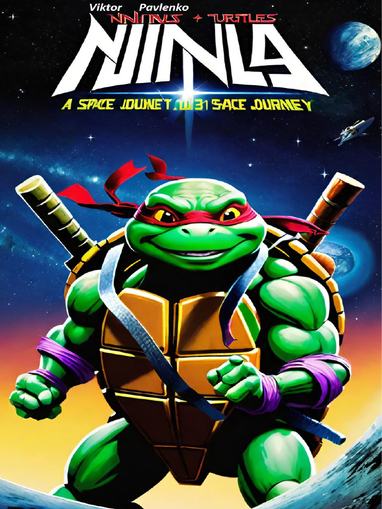 The Mutant Turtles Quickly Tied Colorful Armbands Around Their Knees ...
