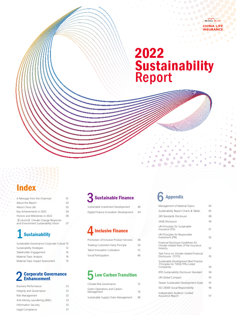 2022 Esg Report en | PDF | Sustainability | Insurance