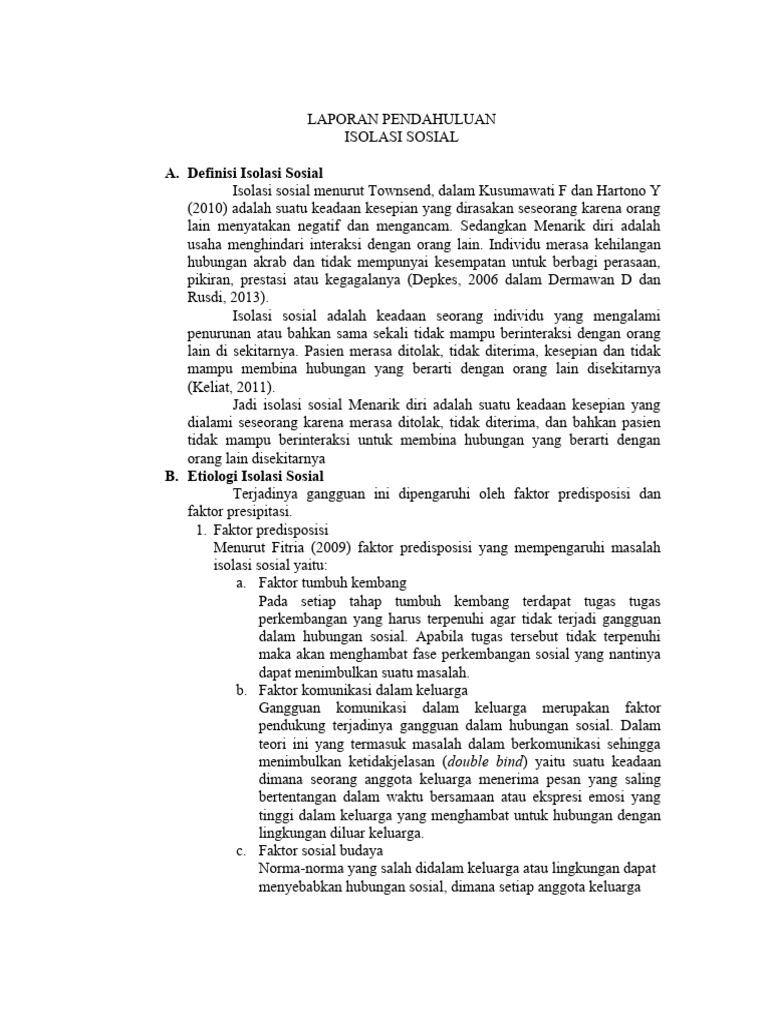 Laporan Pendahuluan | PDF