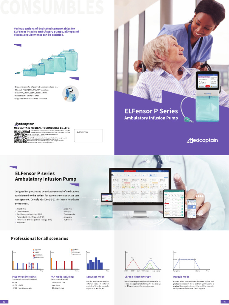 Medcaptain ELFensor P Series - V1.2 - EN - 20230308 | PDF
