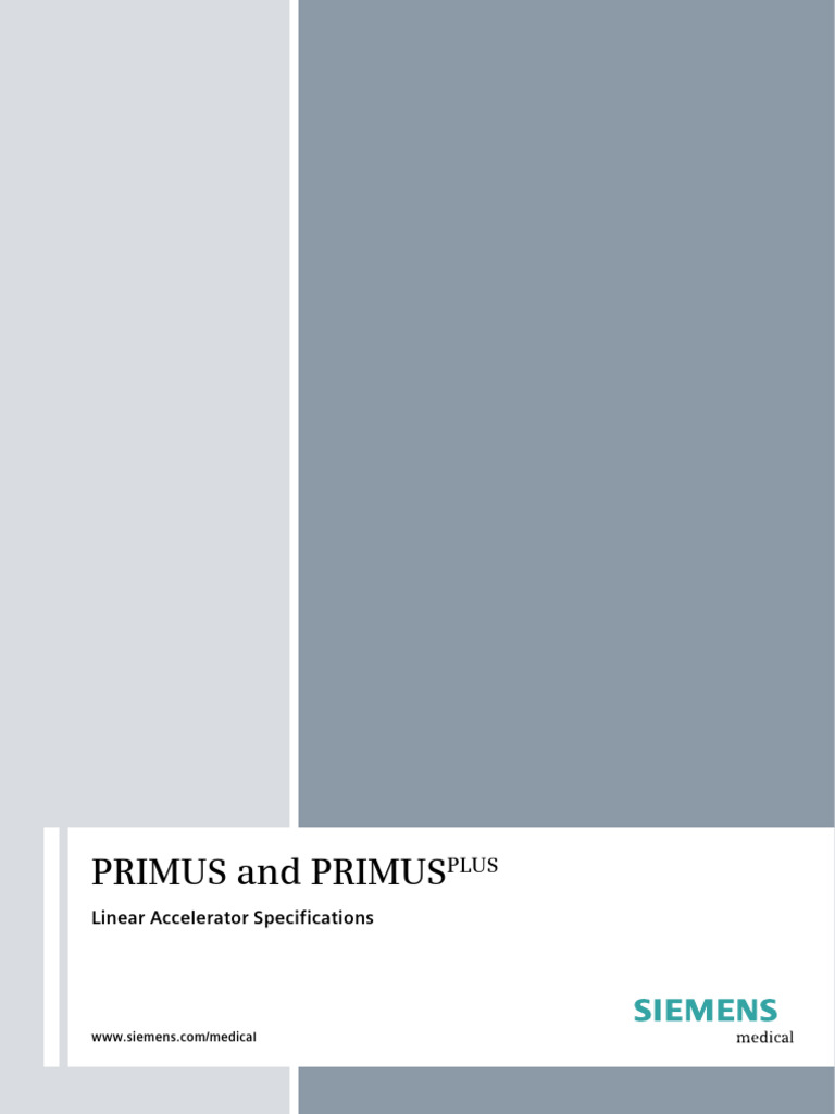 PRIMUS and PRIMUS Plus Specifications_Datasheet-0609 | PDF | Absorbed ...
