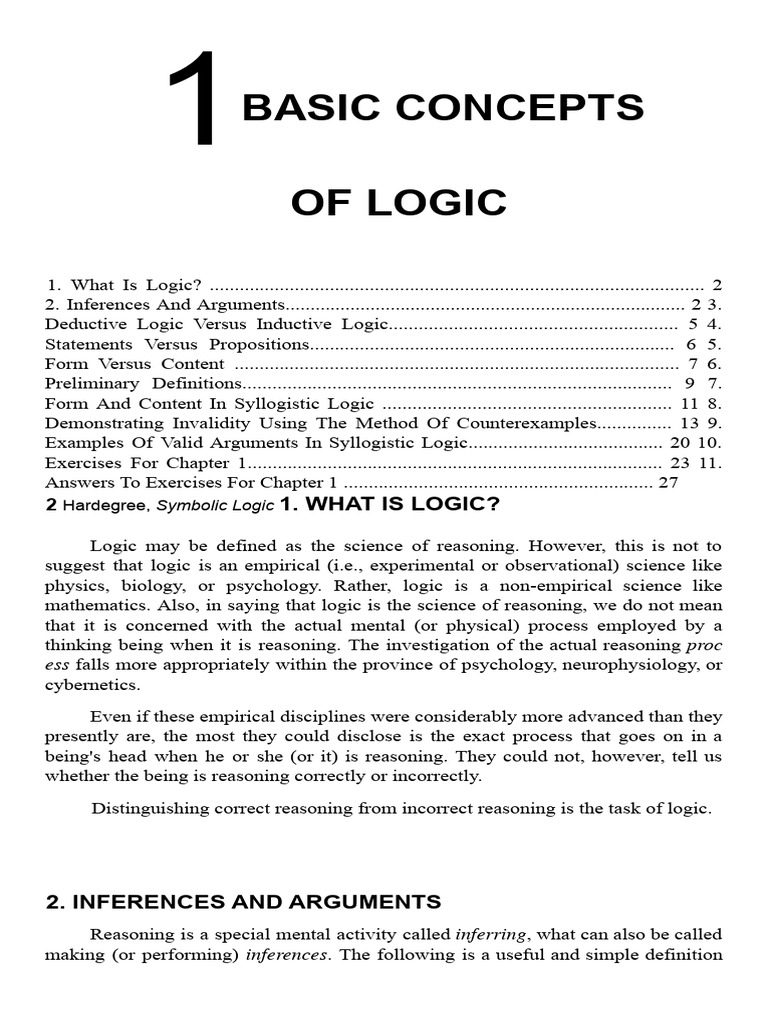 LOGIC MODULE | PDF | Argument | Logic