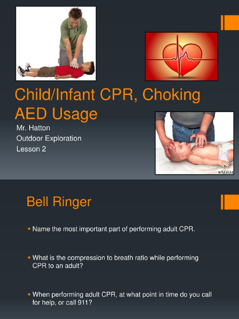 Child and Infant CPR | PDF
