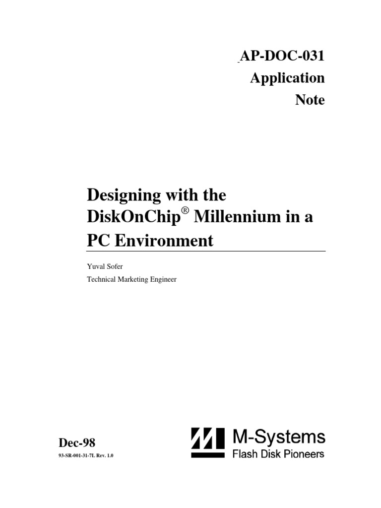 Ap Doc 031 | PDF | Personal Computers | Flash Memory