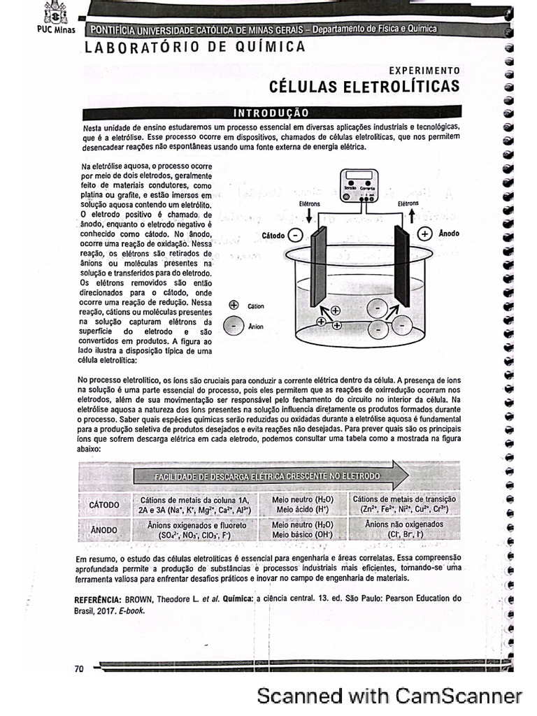 EXS 12 Lab. Química - Artur Freire | PDF