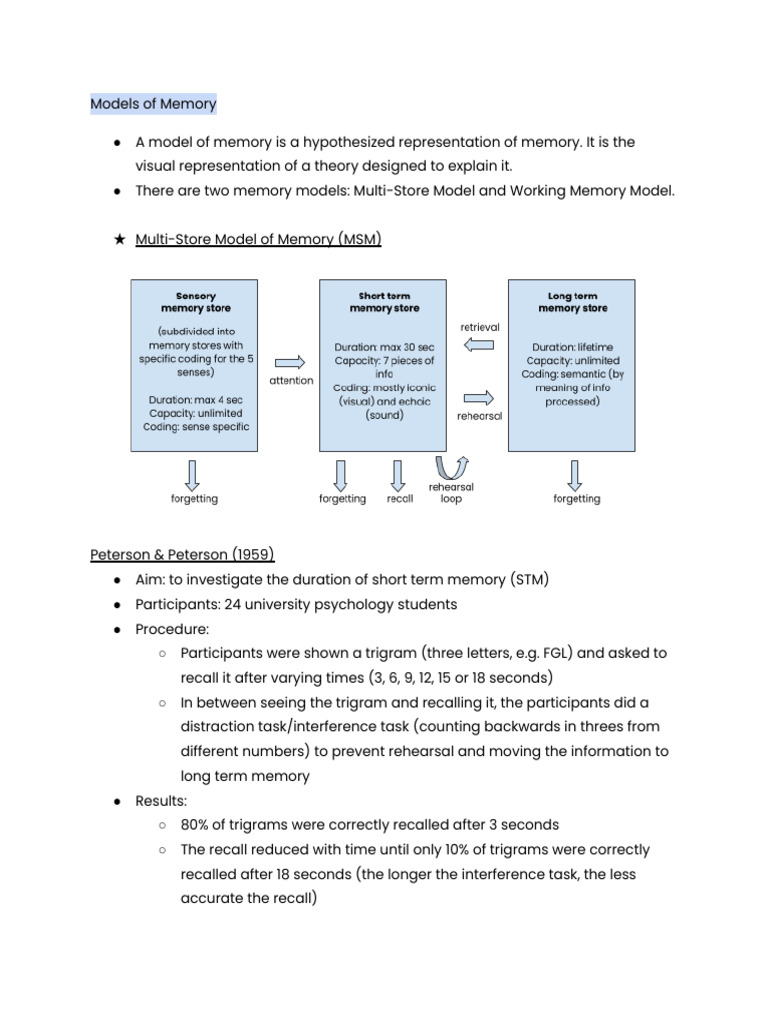 Cognitive Approach Notes | PDF | Schema (Psychology) | Psychology