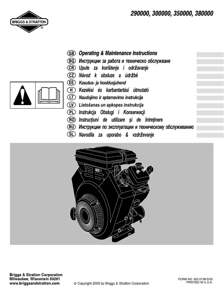 B&S Vanguard 2cil | PDF