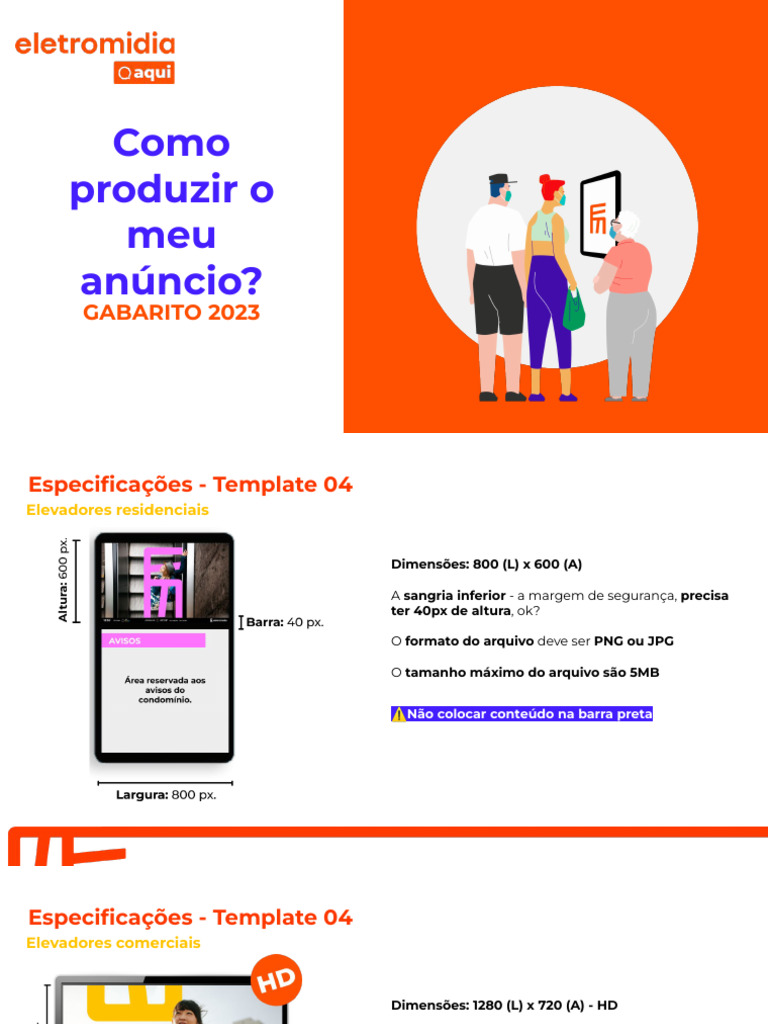 Produção de Anúncios Eletromidia | PDF | Informática