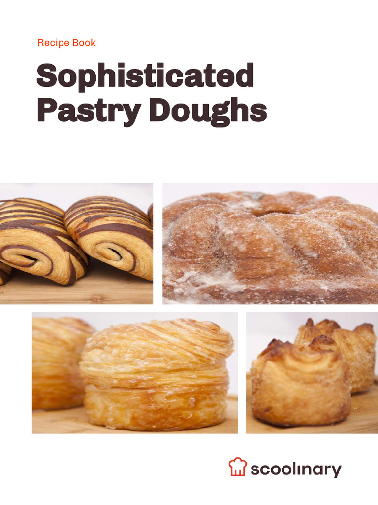 En Recipe Book Sophisticated Pastry Doughs | PDF | Custard | Butter