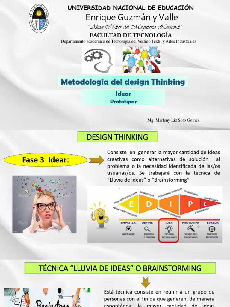 10.- Metodología Design Thinking - Idear, Prototipar | Descargar gratis ...