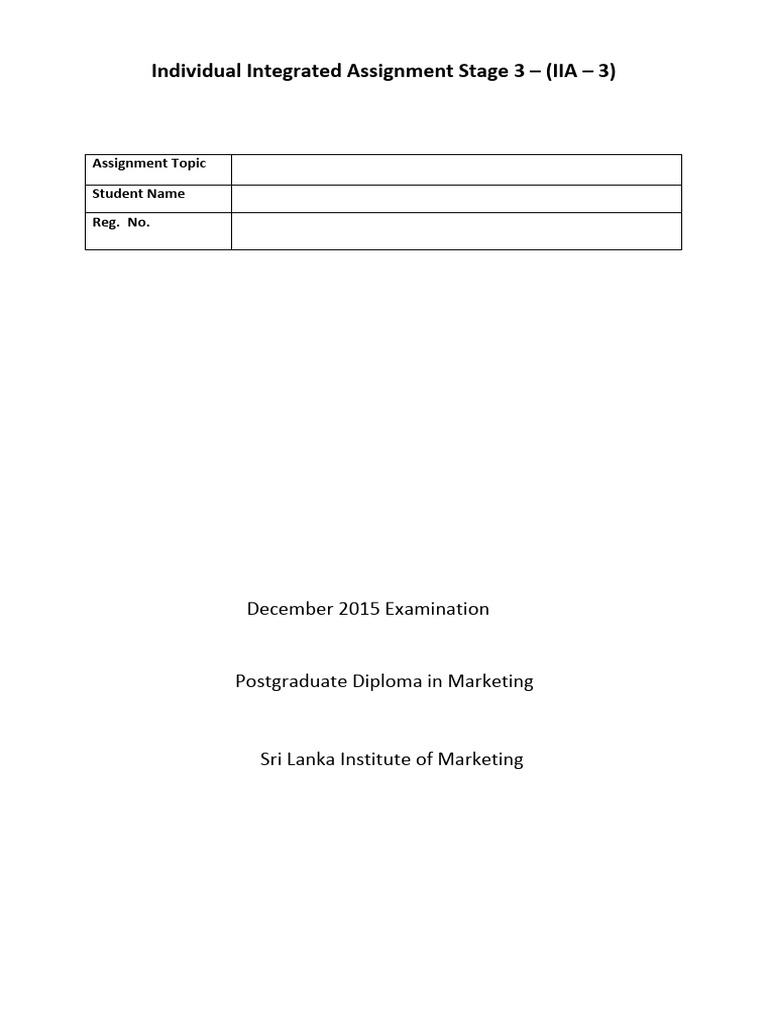 Individual Integrated Assignment | PDF | Employment | Innovation