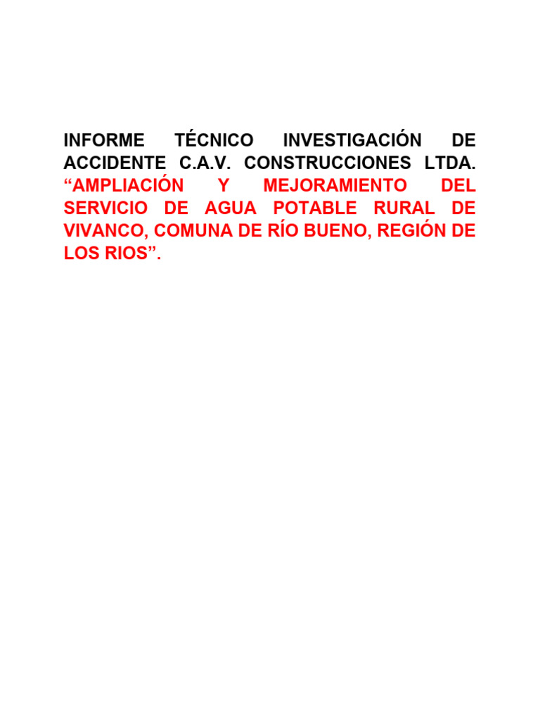 Informe Flash Definitivo | PDF