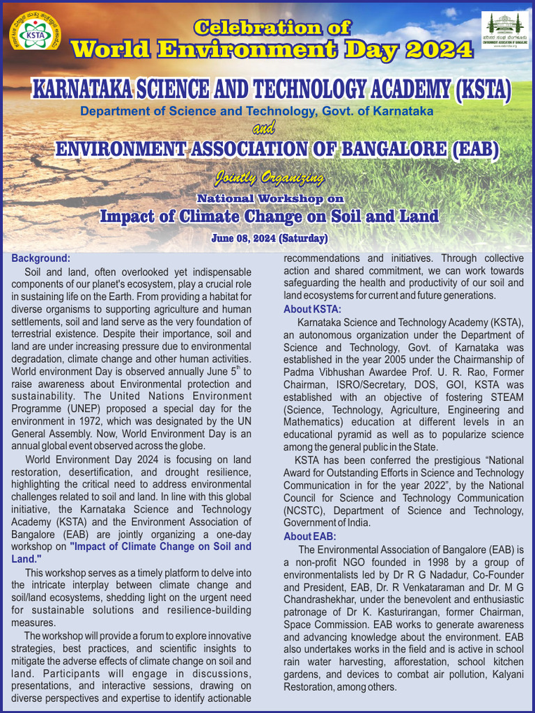World Environment Day 2024 | PDF | Natural Environment | United Nations ...