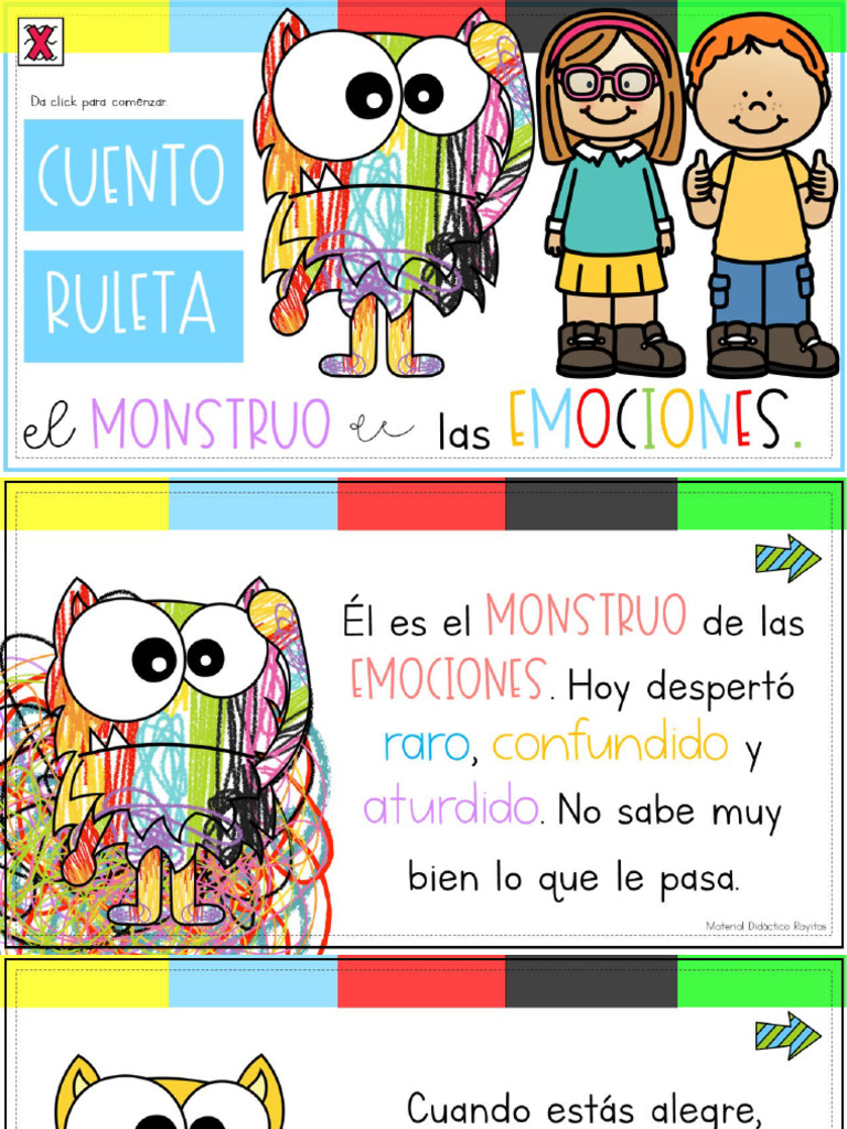 ? CUENTO DE LAS EMOCIONES - PPSX | PDF