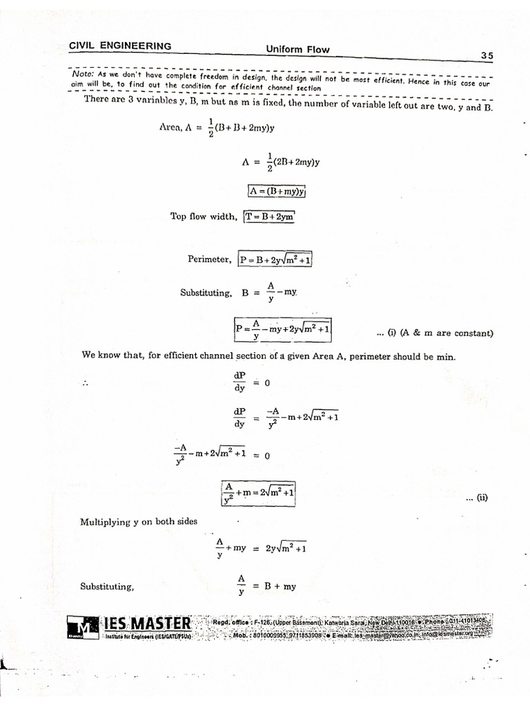 Uniform Flow - 2 | PDF