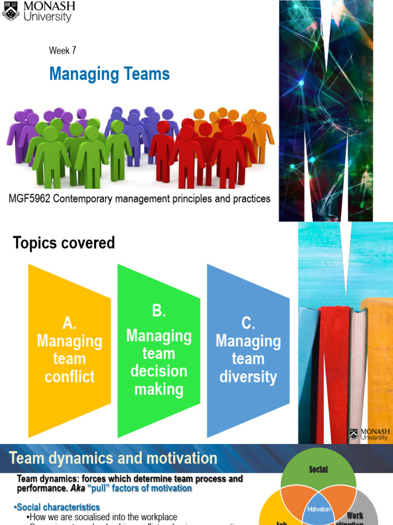 Managing Teams-Lecture | PDF | Goal Setting | Motivational