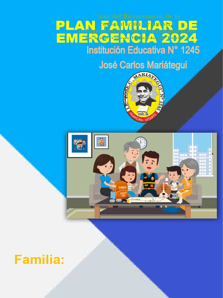 PLAN DE EMERGENCIA FAMILIAR | PDF