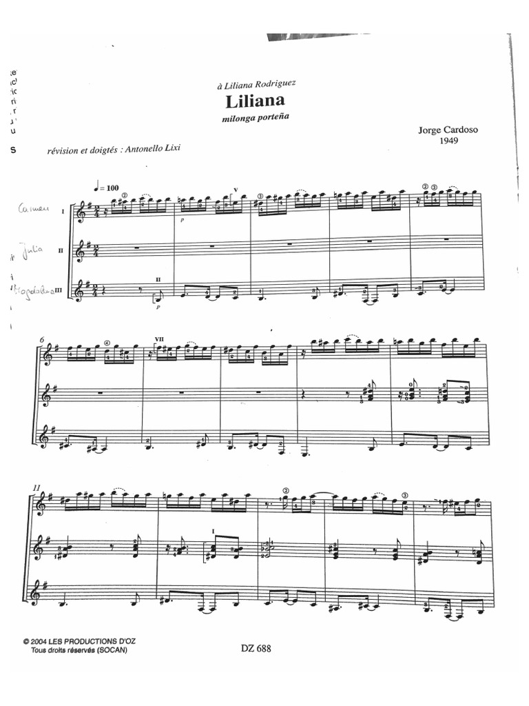 J. Cardoso - Liliana | PDF