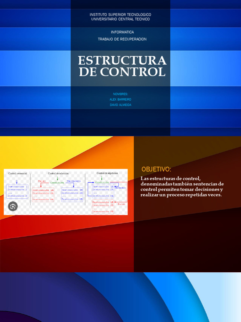 Estructura de Control | PDF