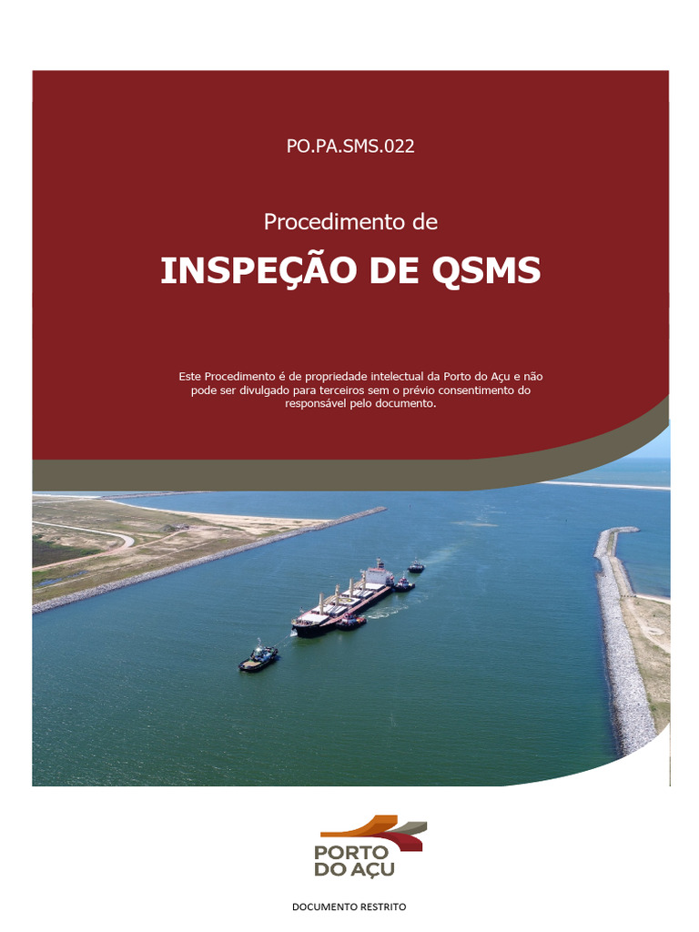 SMS - .022 Procedimento de Inspecao de QSMS | PDF | ISO 9000
