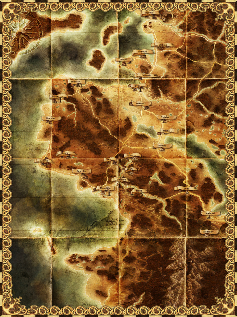 Blackguards Worldmap | PDF