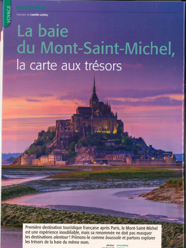 La Baie Du Mont-Saint-Michel | PDF