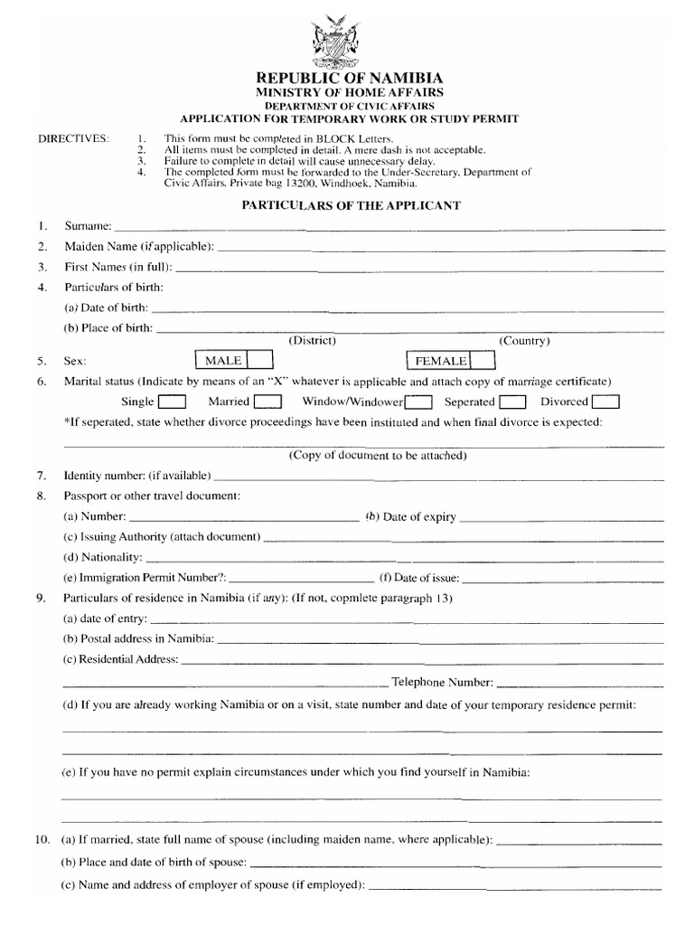 02_Form_WorkStudy | PDF