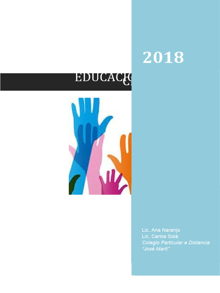 Ed. para La Ciud. 2018 | PDF | Derechos humanos | Gobierno