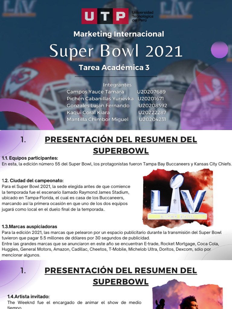 Super Bowl LV 2021 | PDF | Coca Cola | Publicidad