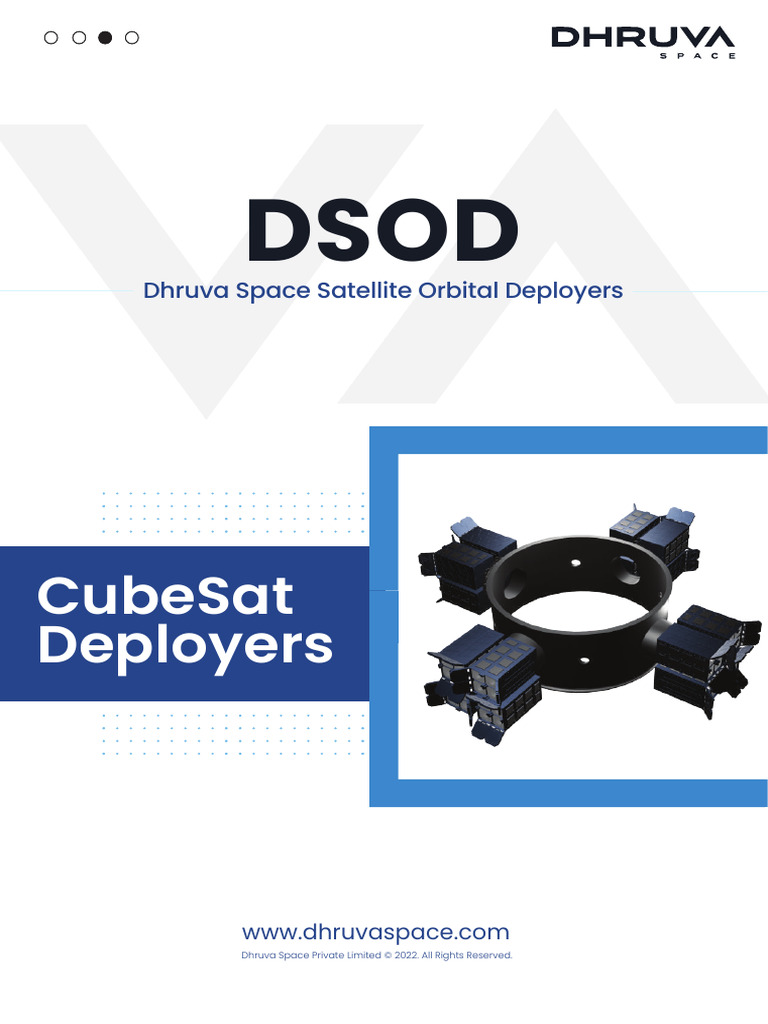 CubeSat Deployers by Dhruva Space | PDF | Astronautics | Aerospace
