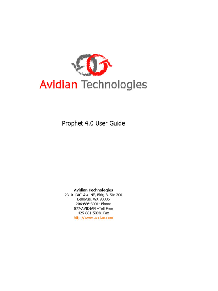UserGuide To Download Prohet | PDF | Databases | Data Management Software