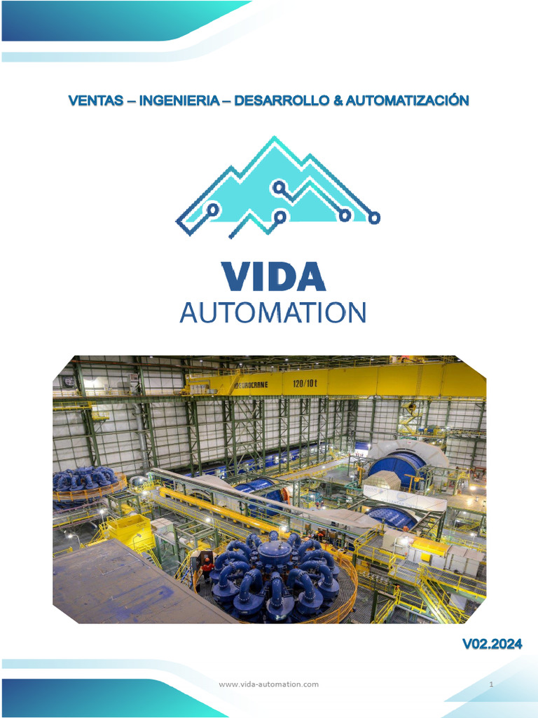 Brochure Vida Automation 2024 | PDF | Sensor | Sólido