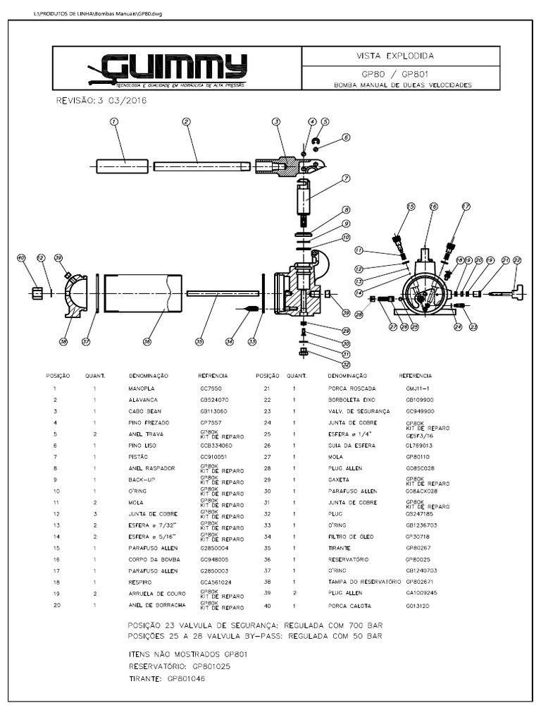 Parts List Rev.3 03 2016 | PDF