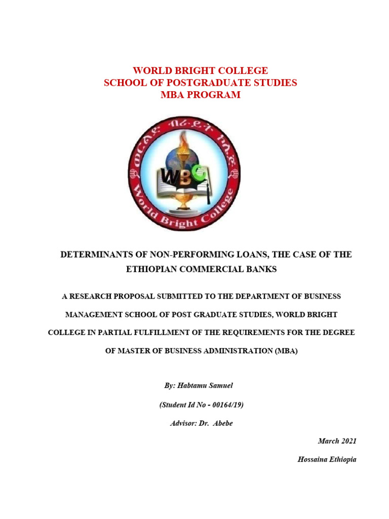 @habtom | PDF | Loans | Banks