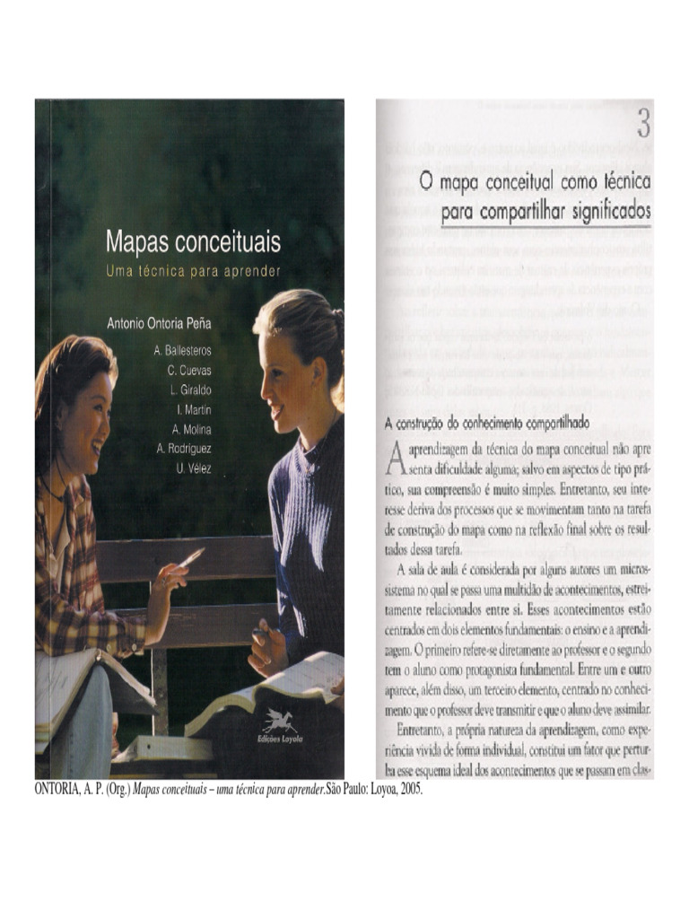 Mapas Conceituais - Uma Técnica para Aprender, Cap 3 | PDF
