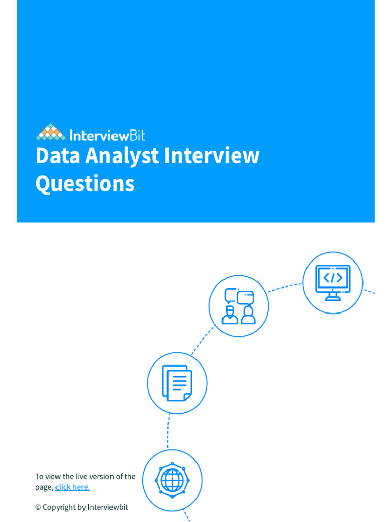 Data Analyst Interview Questions Pdf