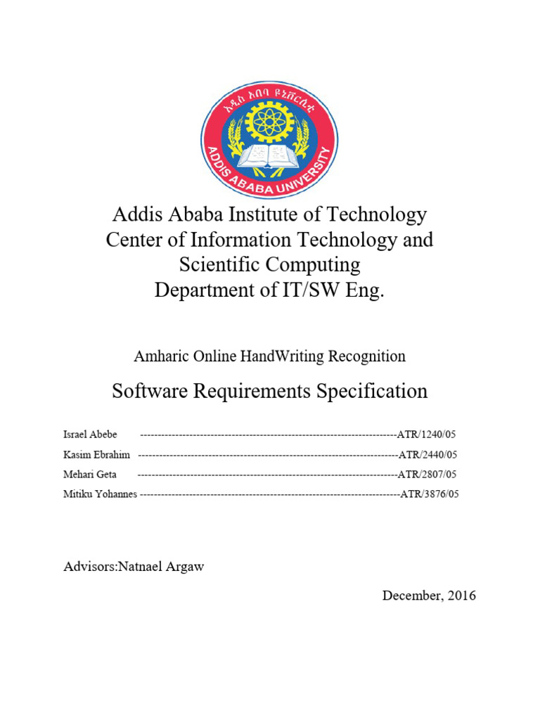 2 Amharic Online Handwriting Recognition SRS | PDF | Android (Operating System) | Application ...