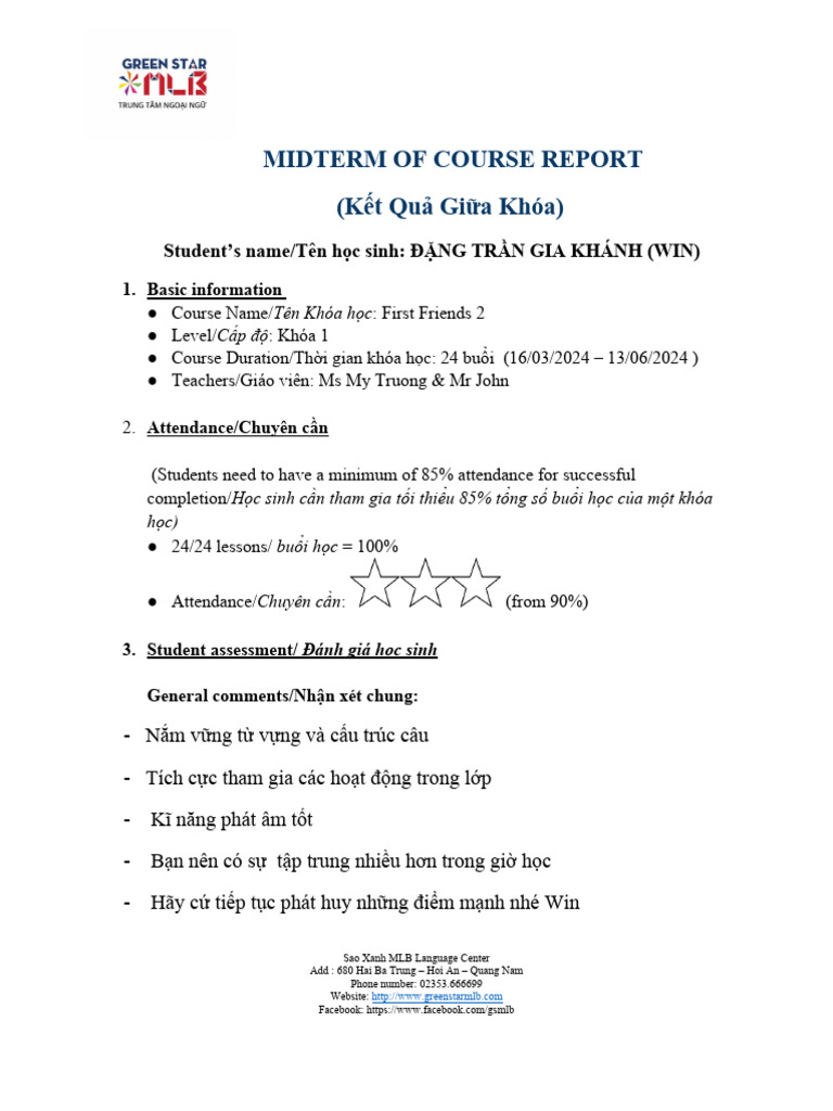 Đặng Trần Gia Khánh - First Friends 2c.1 | PDF