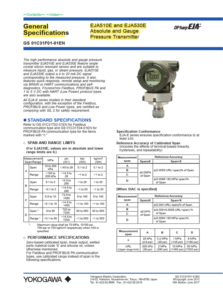DOCUMENTO SOBRE INSTRUMENTÇAO | PDF | Pascal (Unit) | Power Supply