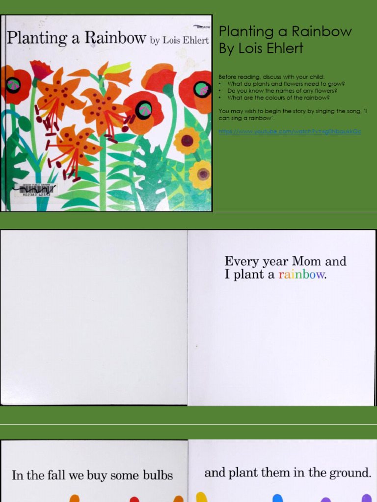 Planting A Rainbow by Lois Ehlert | PDF