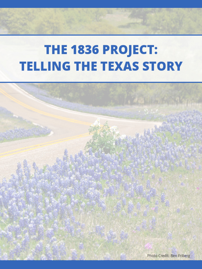 1836-document-telling-the-texas-story-final | PDF | Mexican Texas | Texas