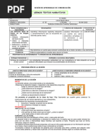 Sesión de Aprendizaje "Escribimos Un Cuento" | PDF | Aprendizaje | Cognición