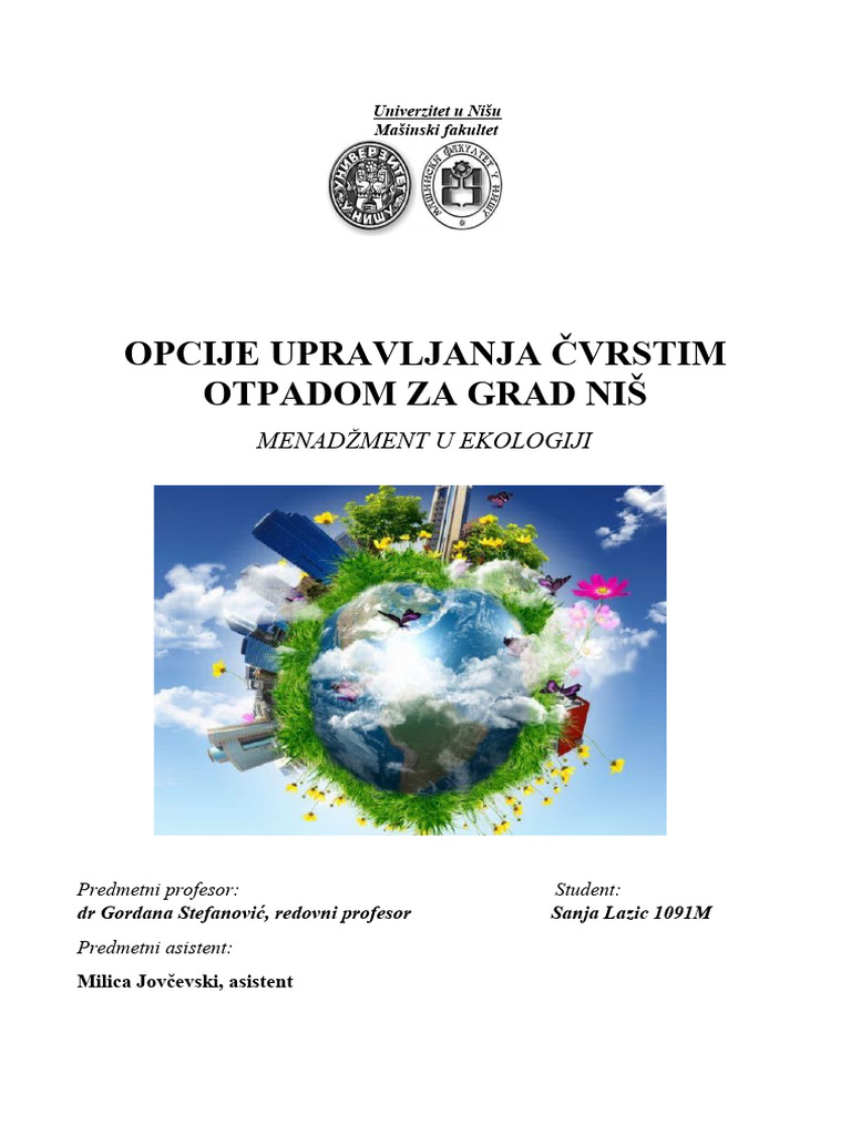 Otpad Projektni Zadatak-Mbb | PDF