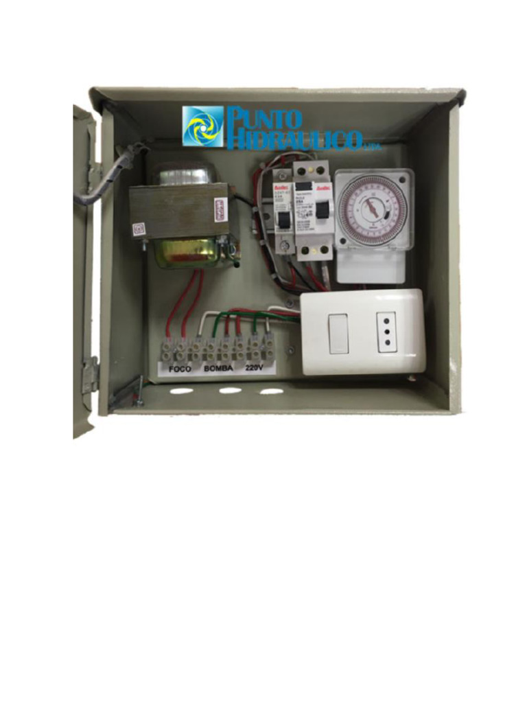 Modelo Tablero Piscina | PDF