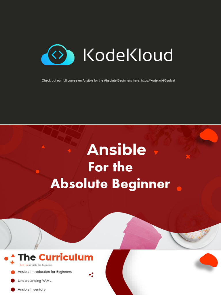 Ansible For Beginners Pdf Computing Computer Architecture