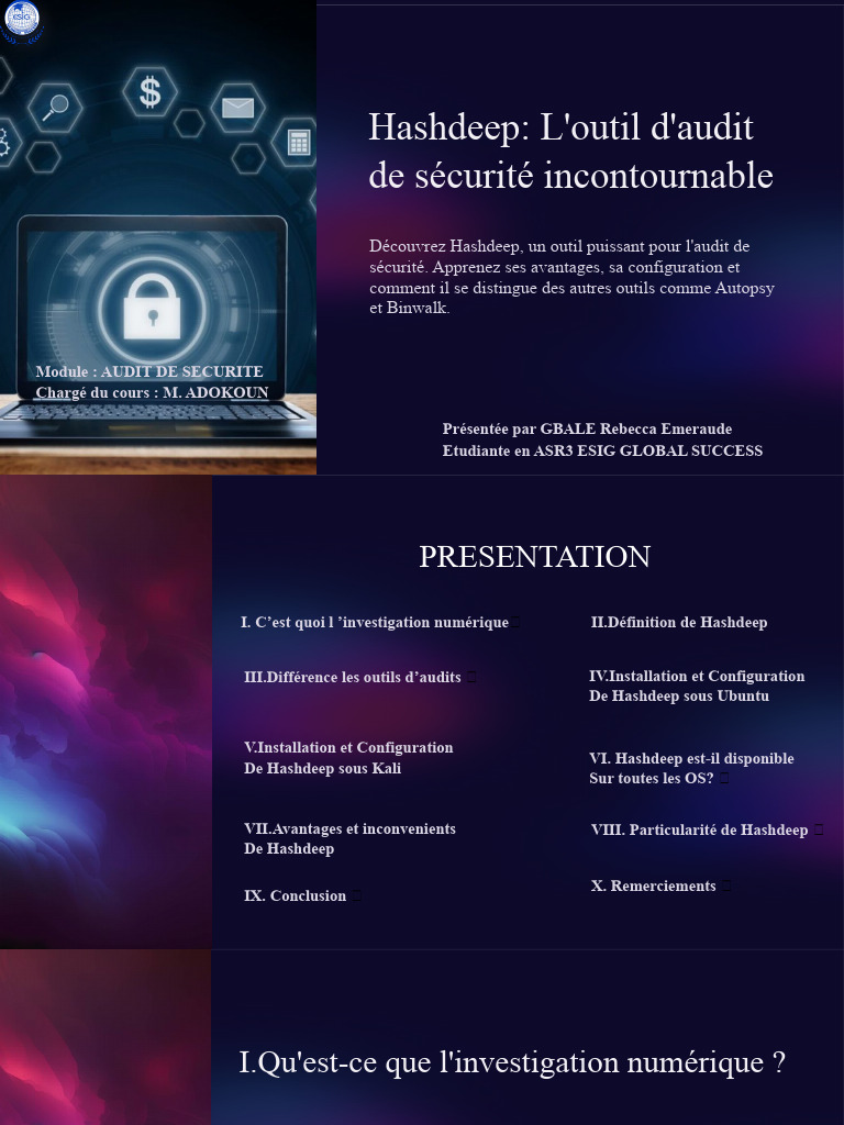 Hashdeep Loutil Daudit de Securite Incontournable | PDF | Linux ...