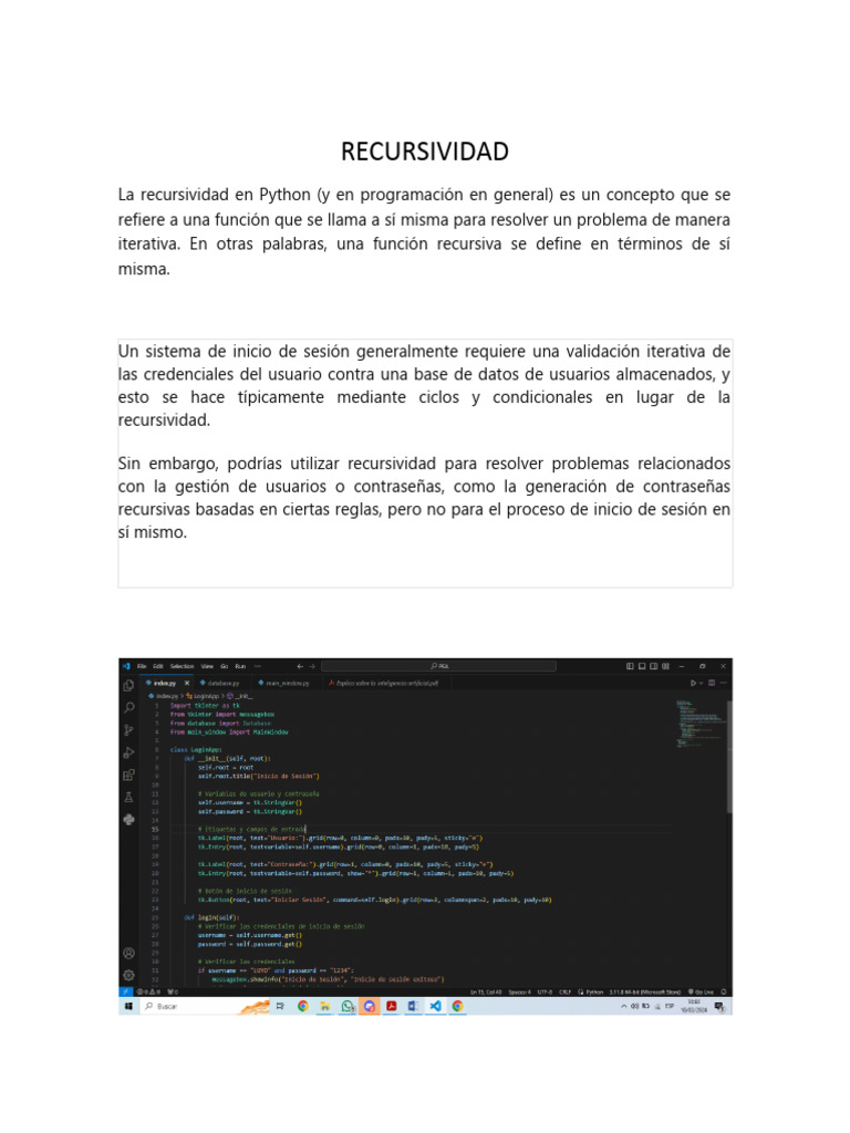 RECURSIVIDAD | PDF | Negocios | Finanzas y dinero